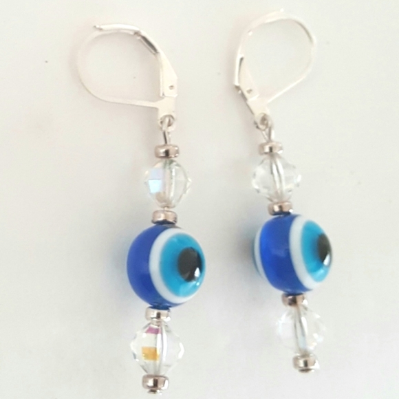paroliro | Jewelry | Evil Eye Turkish Glass Beads Vintage Crystals ...